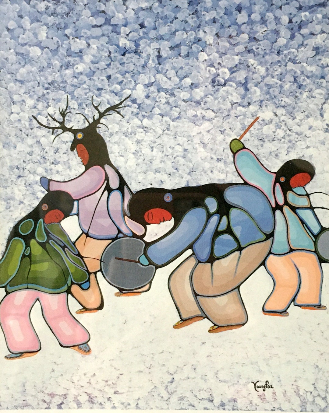 Cecil Youngfox - "medicine Dancers" - Etsy