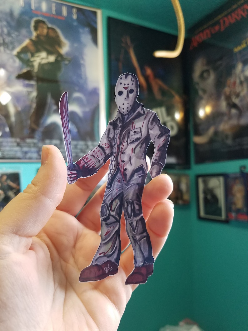 Horror Kill Cut Stickers Slasher Art | Etsy