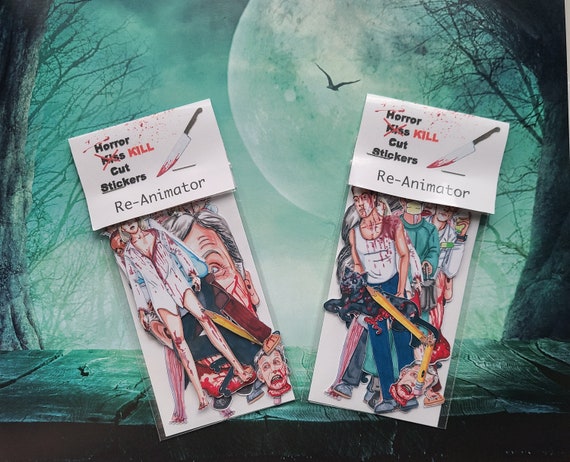 Re-animator Fan Art Stickers Horror Sci Fi | Etsy