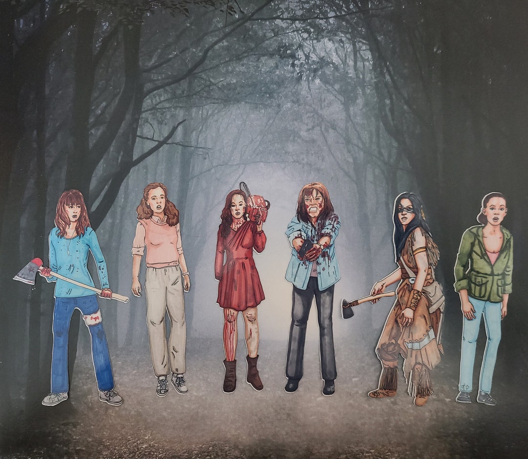 Final Girls Sticker Set, Horror, Fan Art - Etsy