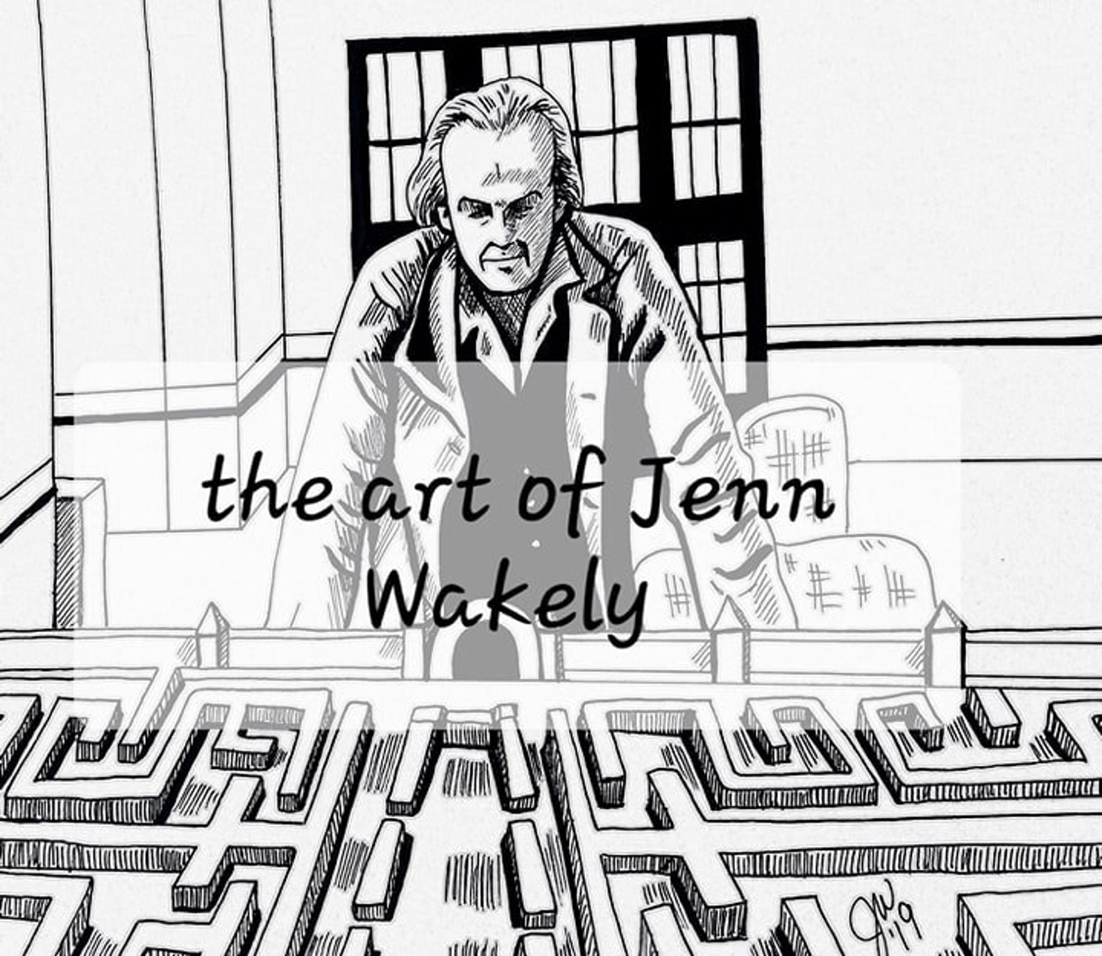 The Shining Coloring Page Jack Torrance Horror Art - Etsy