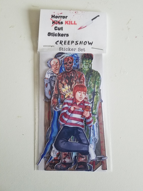 Creepshow Fan Art Horror Sticker Set - Etsy