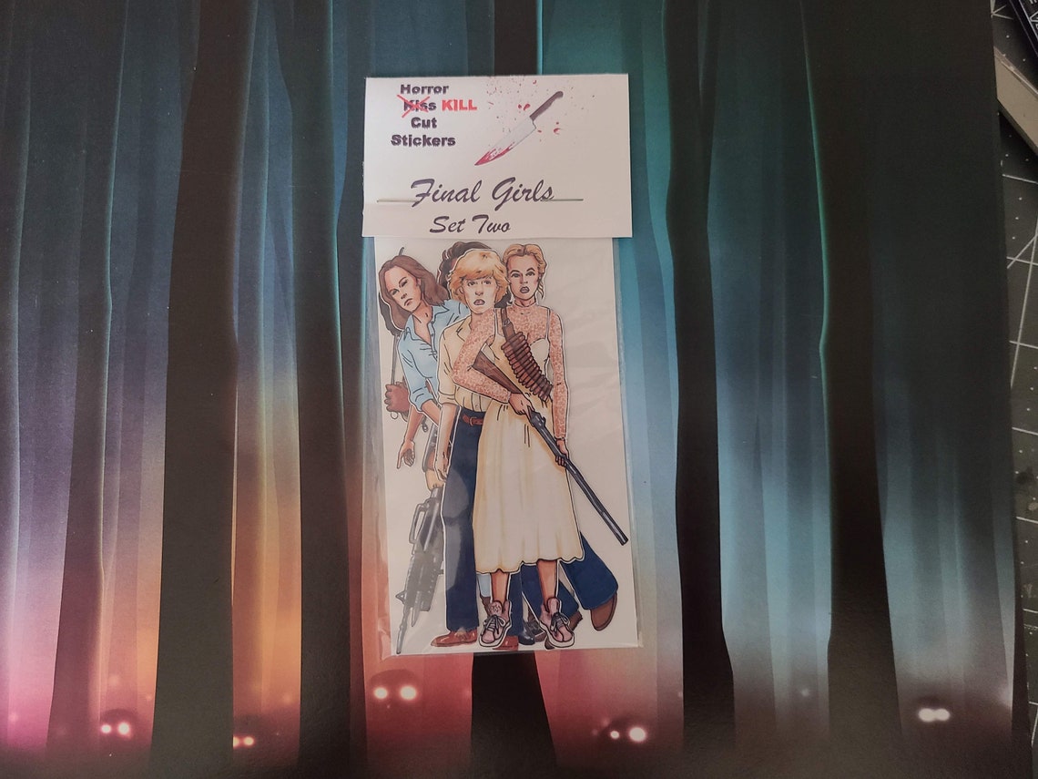 Final Girls Set Two, Sticker Set, Horror - Etsy