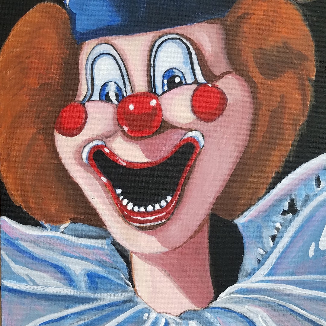 Poltergeist Clown, Sticker, Horror, Fan Art - Etsy