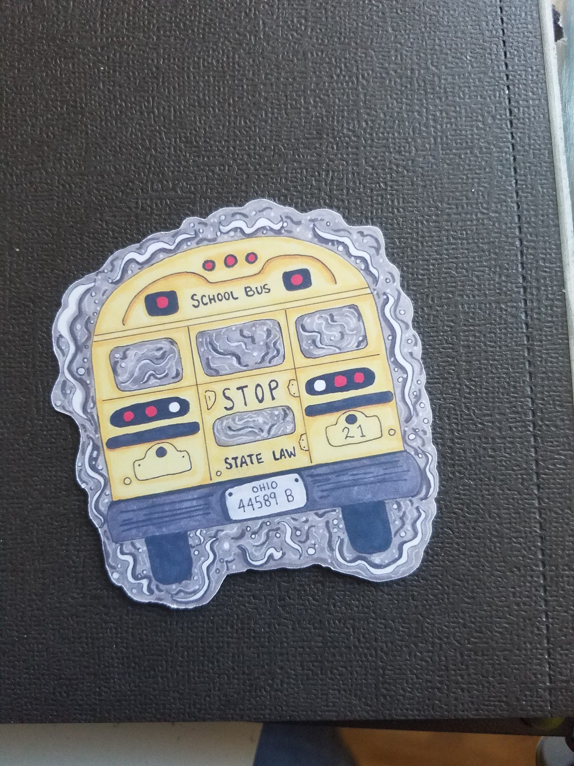 Trick R' Treat School Bus Massacre Sticker Pack Fan Art - Etsy UK