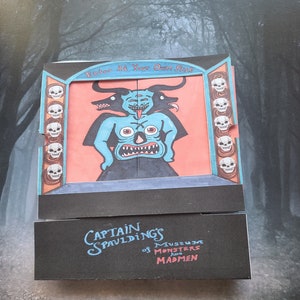 Captain Spaulding's Murder Ride, Pop up Card, Fan Art, House 1000 ...