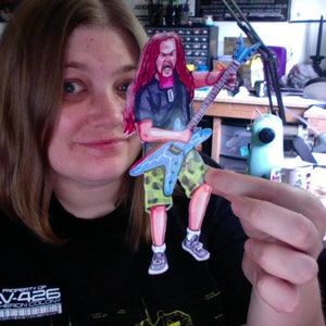 Dimebag Darrell, Sticker, Fan Art - Etsy