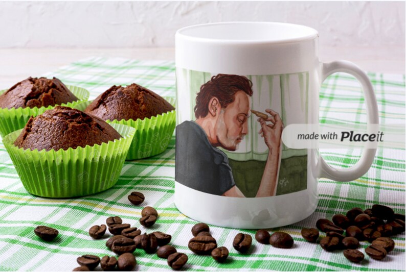 Rick Grimes, the Ones Who Live, Fan Art, Mug - Etsy