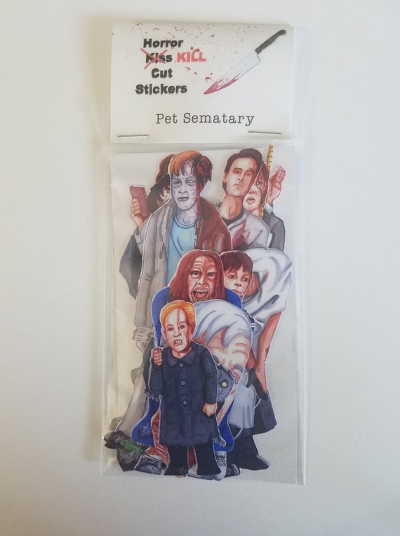 Pet Sematary Sticker Set Fan Art Horror - Etsy