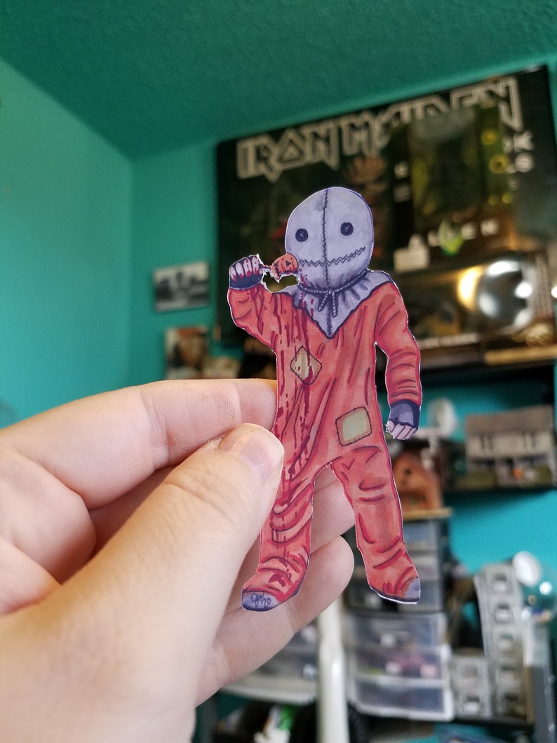 Horror Kill Cut Stickers Slasher Art | Etsy