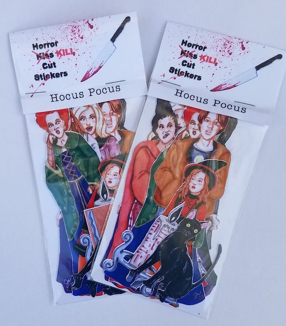Hocus Pocus Sticker Set Fan Art Halloween Witches - Etsy