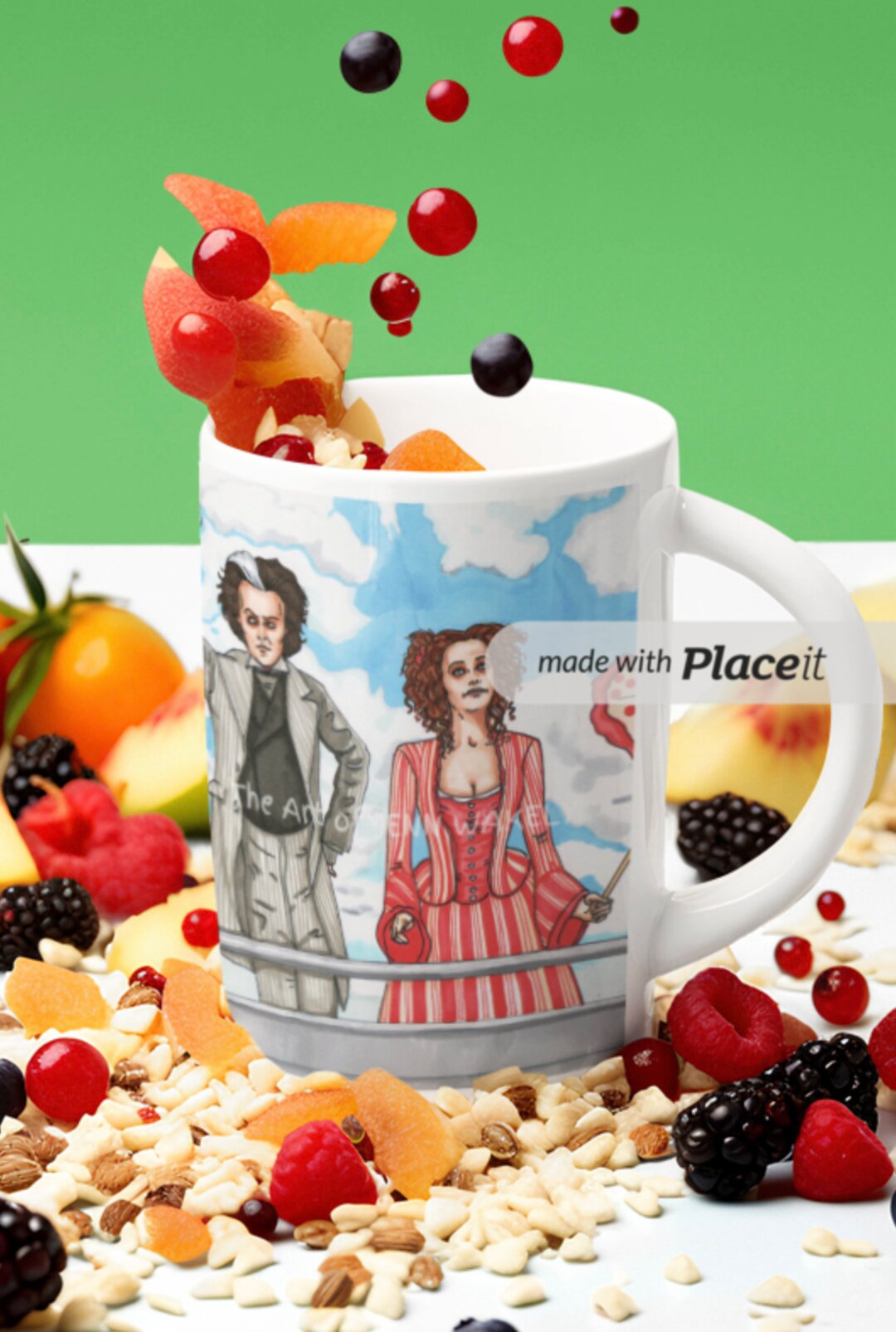 Sweeney Todd, Mug, Fan Art, Gifts - Etsy