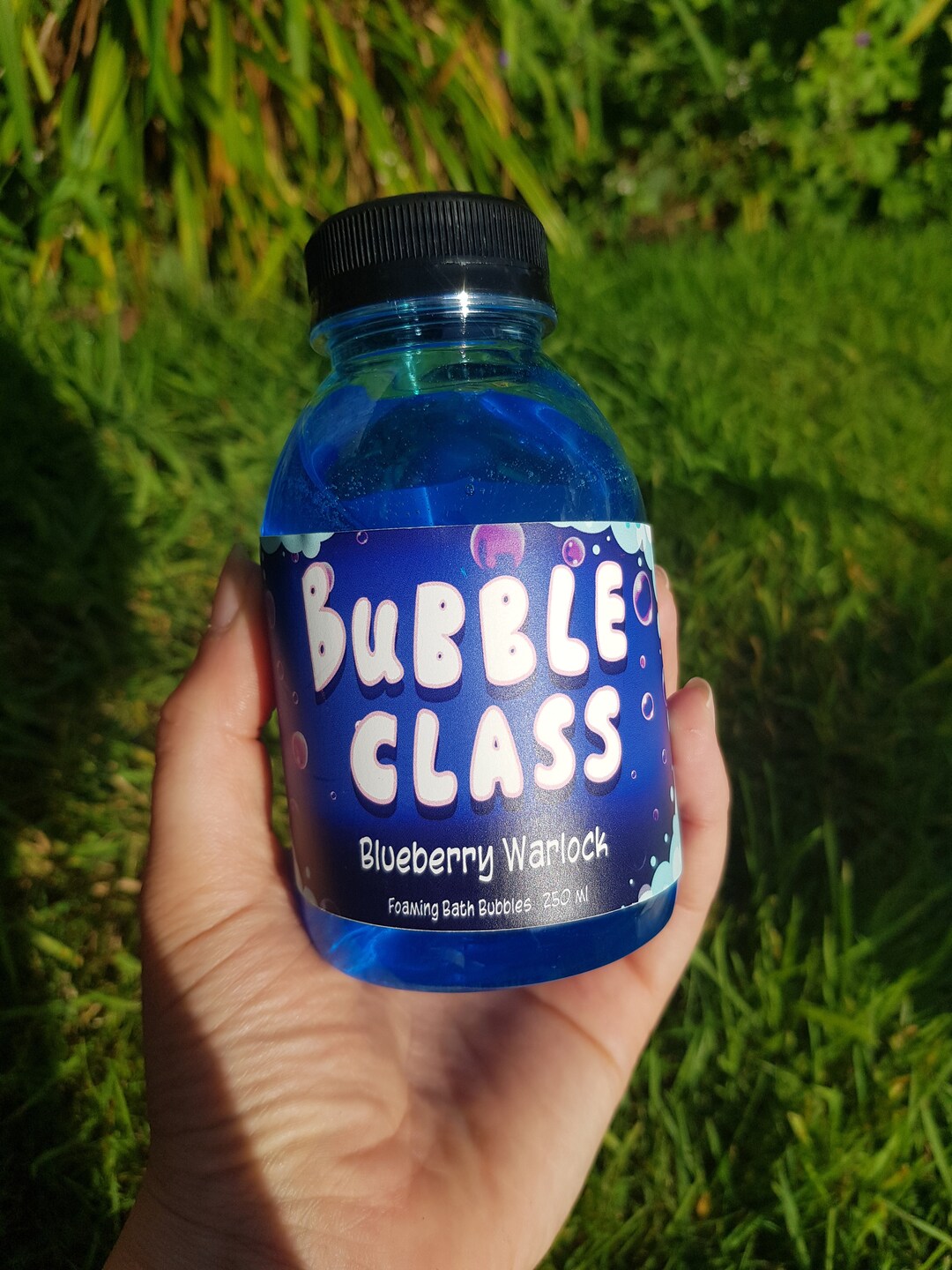 WARLOCK BUBBLE BATH- Blueberry - Etsy