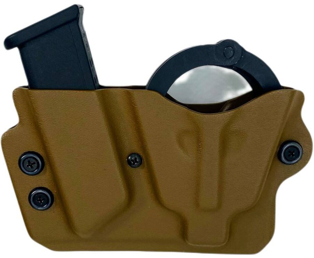 Kydex Magazine/handcuff Case Combo/coyote Tan - Etsy
