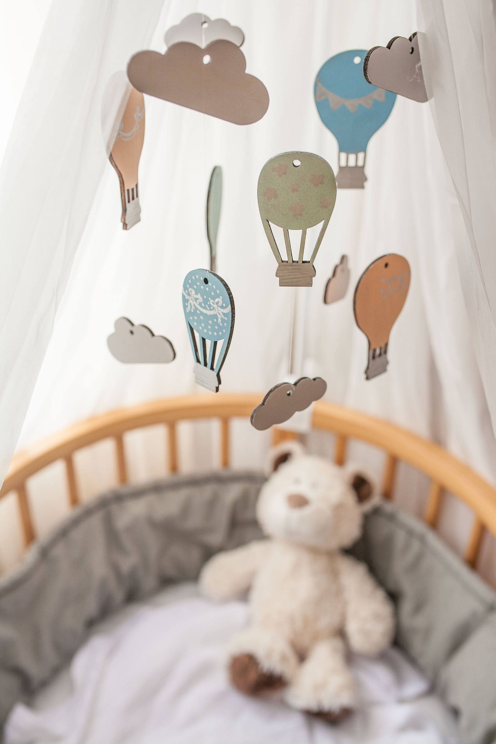 Balloon Mobile Hot Air Balloon Mobile Balloon Hot Air - Etsy