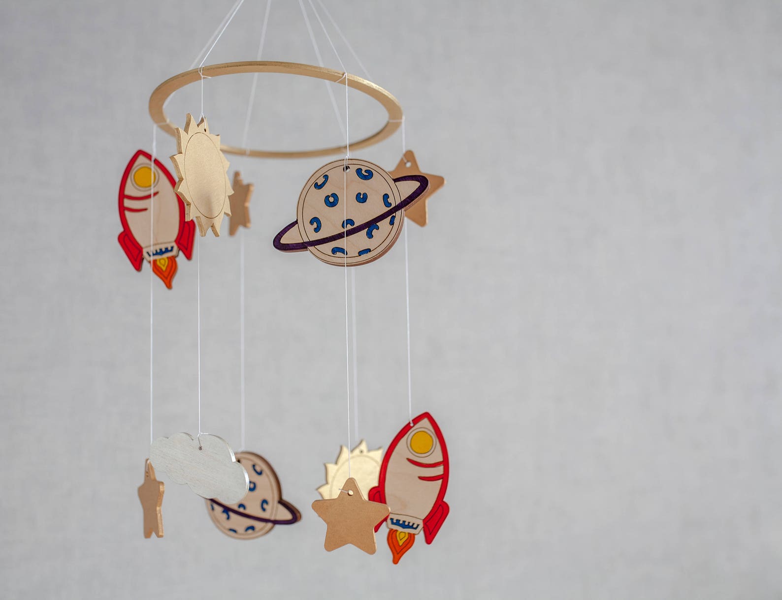 Space Baby Mobile Celestial Planets Mobile Baby Mobile - Etsy