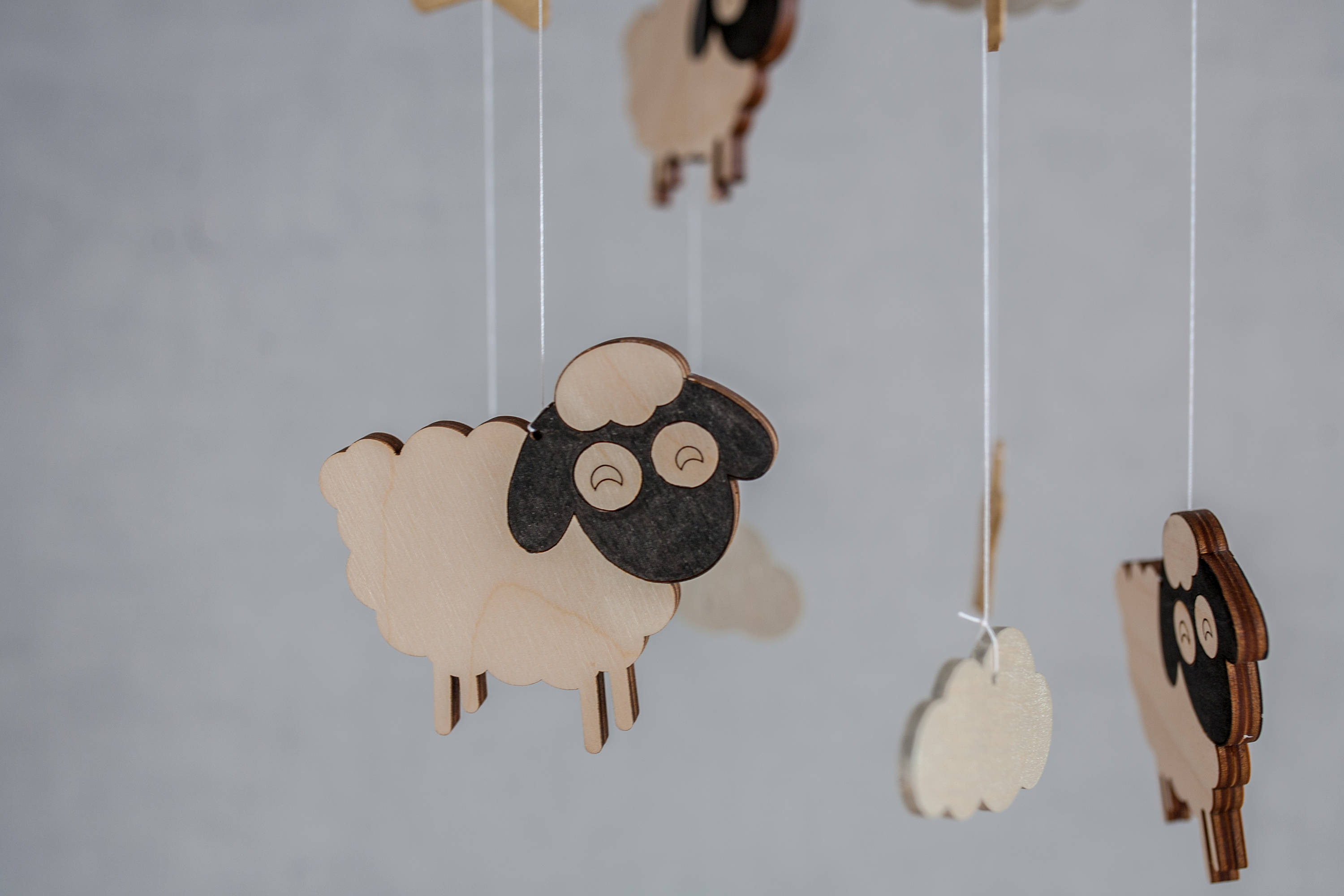 Baby mobile sheep Sheep baby mobile Sheep mobile Crib | Etsy