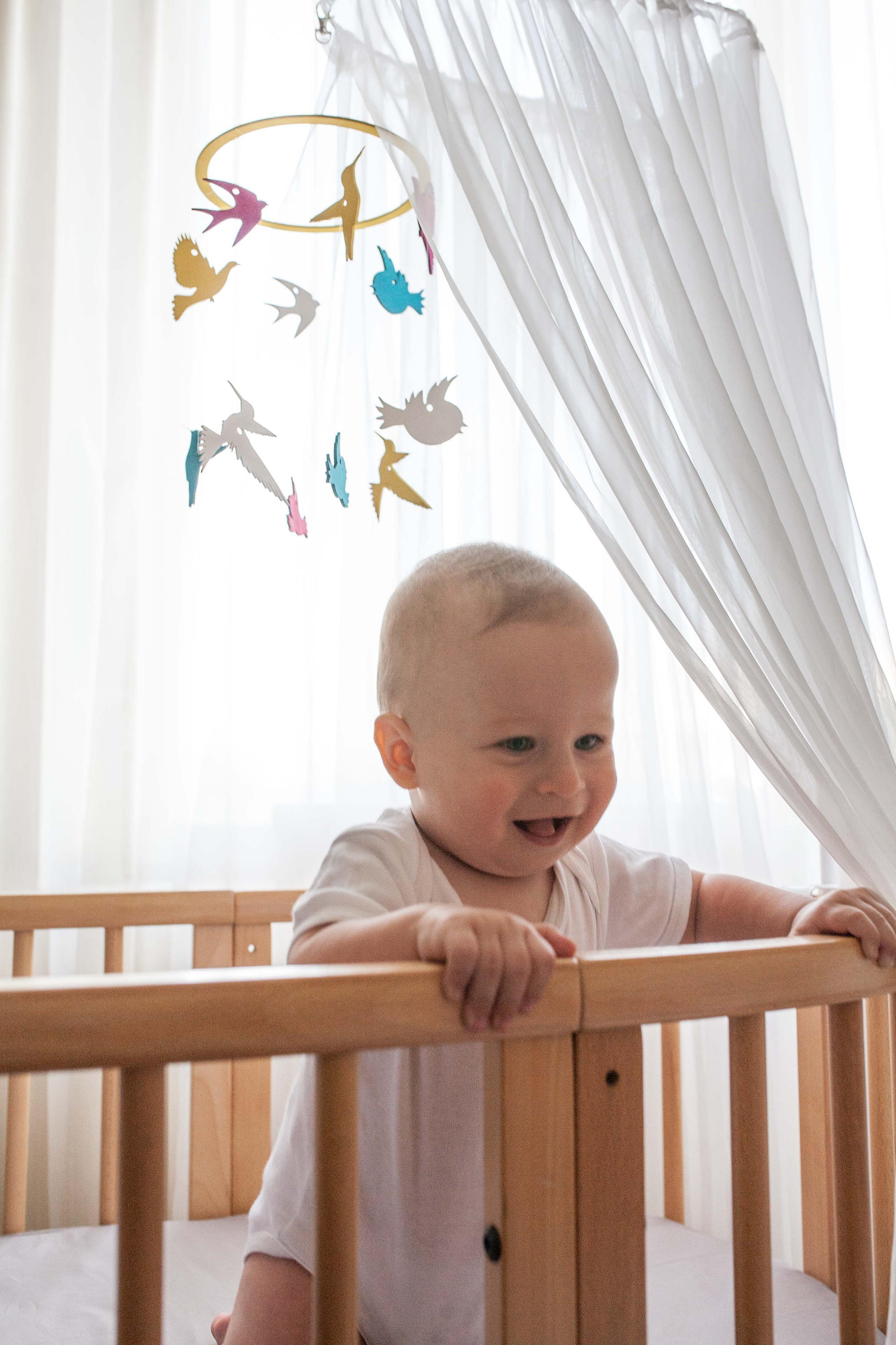 Baby mobile birds Multicolored mobile Multicolored birds | Etsy