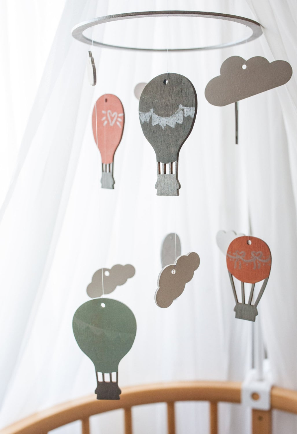 Hot Air balloon Nursery decor Balloon baby shower | Etsy