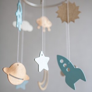 Space Baby Mobile Baby Mobile Baby Space Mobile Space Mobile Planets ...
