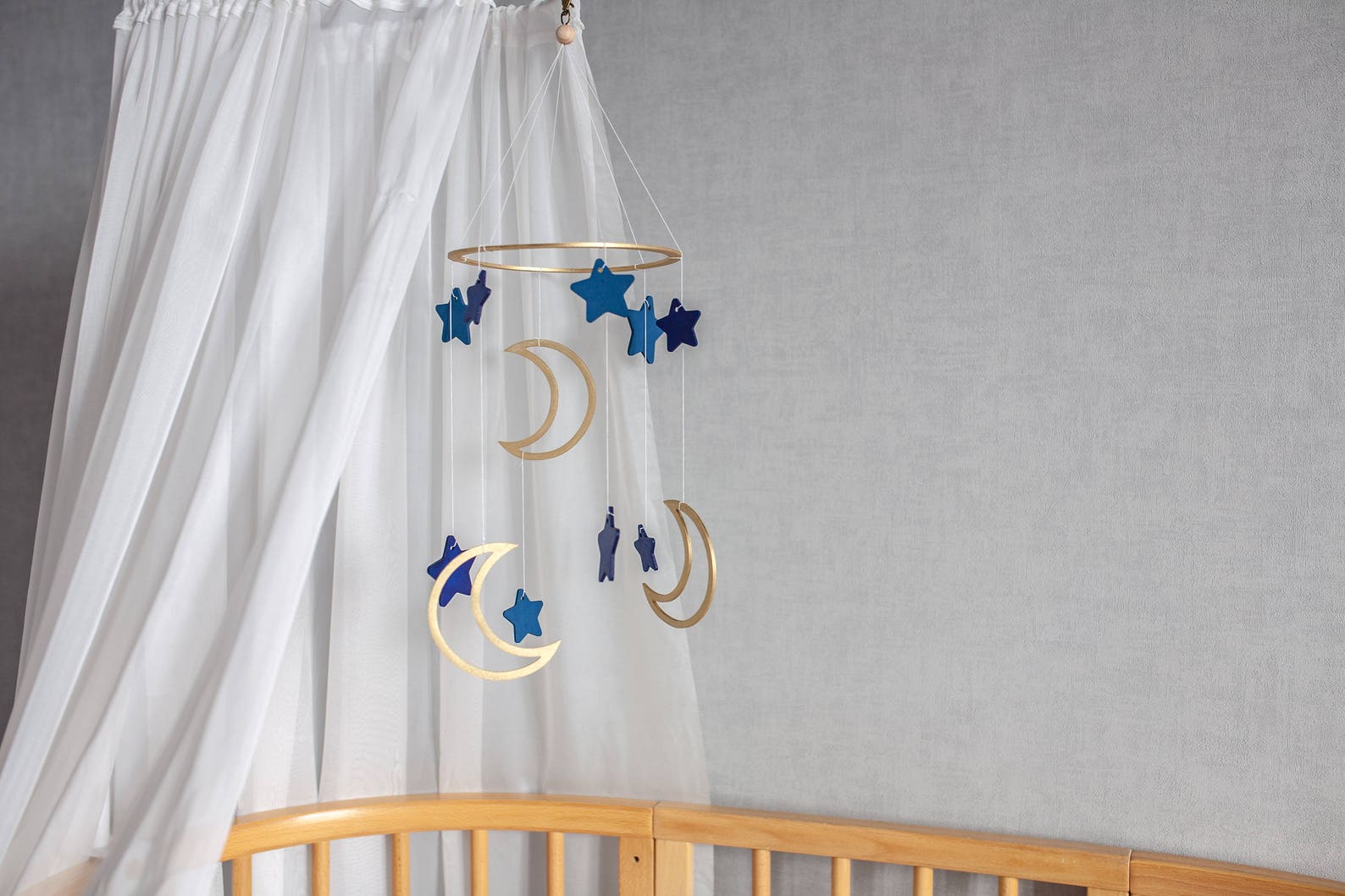 Celestial Moon mobile for boys Moon baby mobile Moon | Etsy