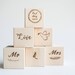 Love Blocks Love Gift Gift for Lovers Baby Blocks - Etsy