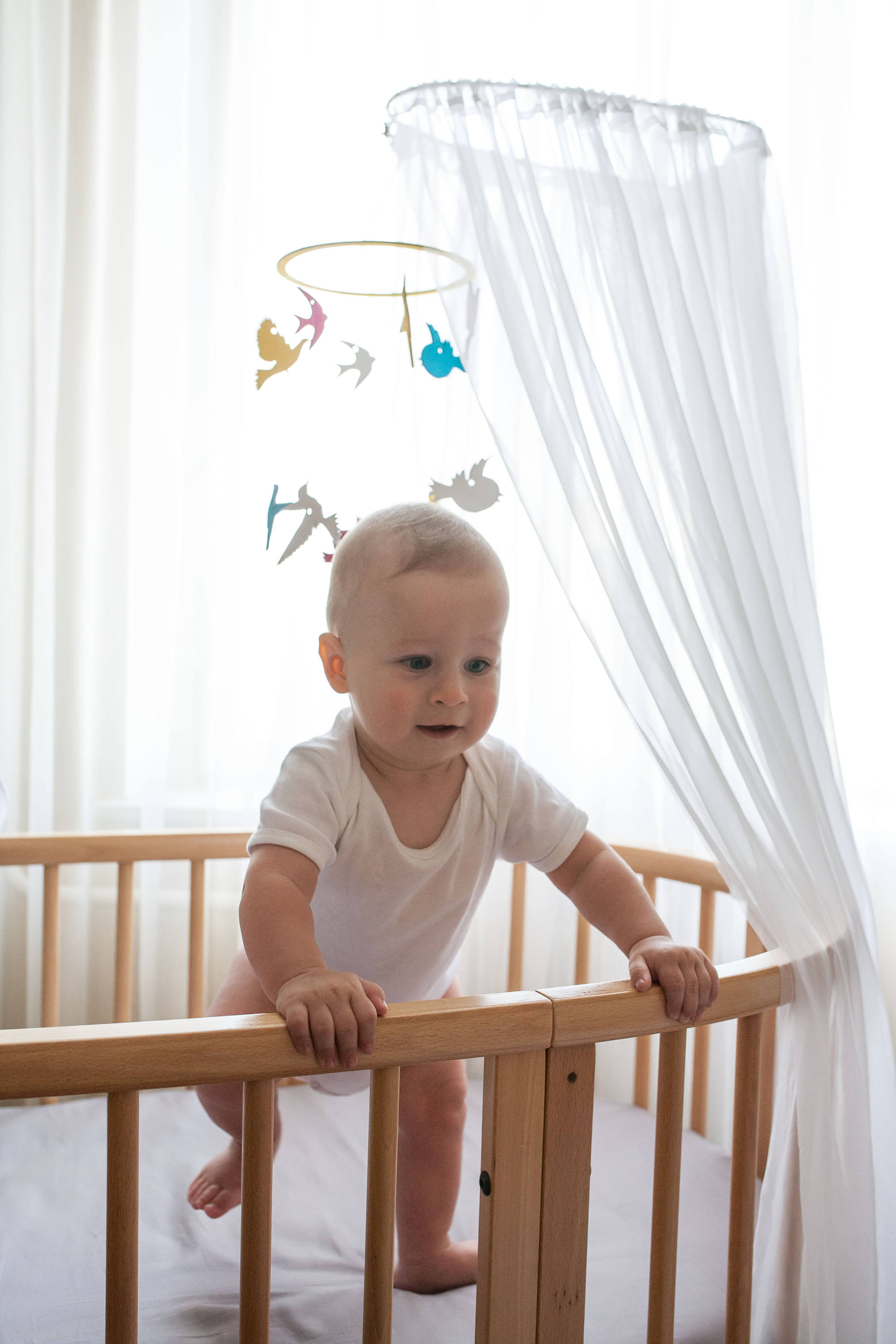 Baby mobile birds Multicolored mobile Multicolored birds | Etsy