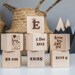 Baby Boy Gift Metric Birth Stats Baby Blocks Wooden - Etsy