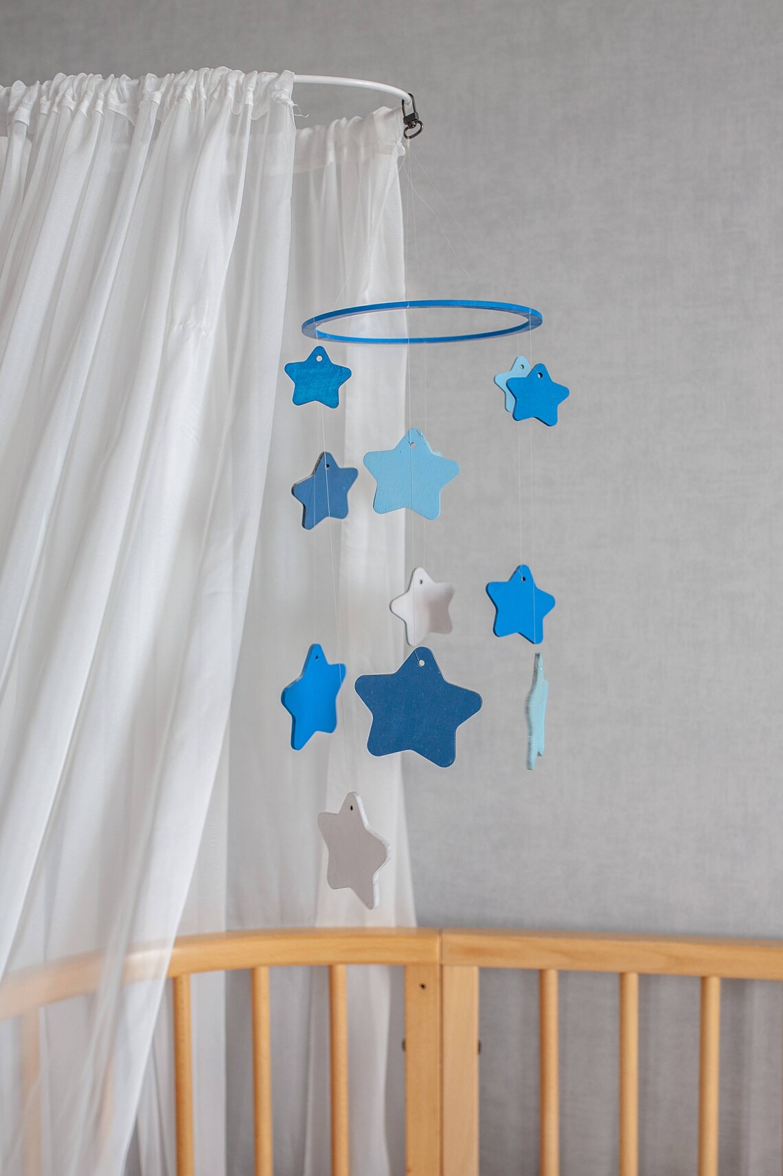 Baby mobile boy Star Mobile Star Mobiles Star | Etsy