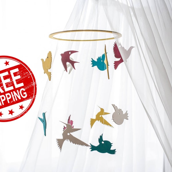 Animal Baby Mobile - Etsy