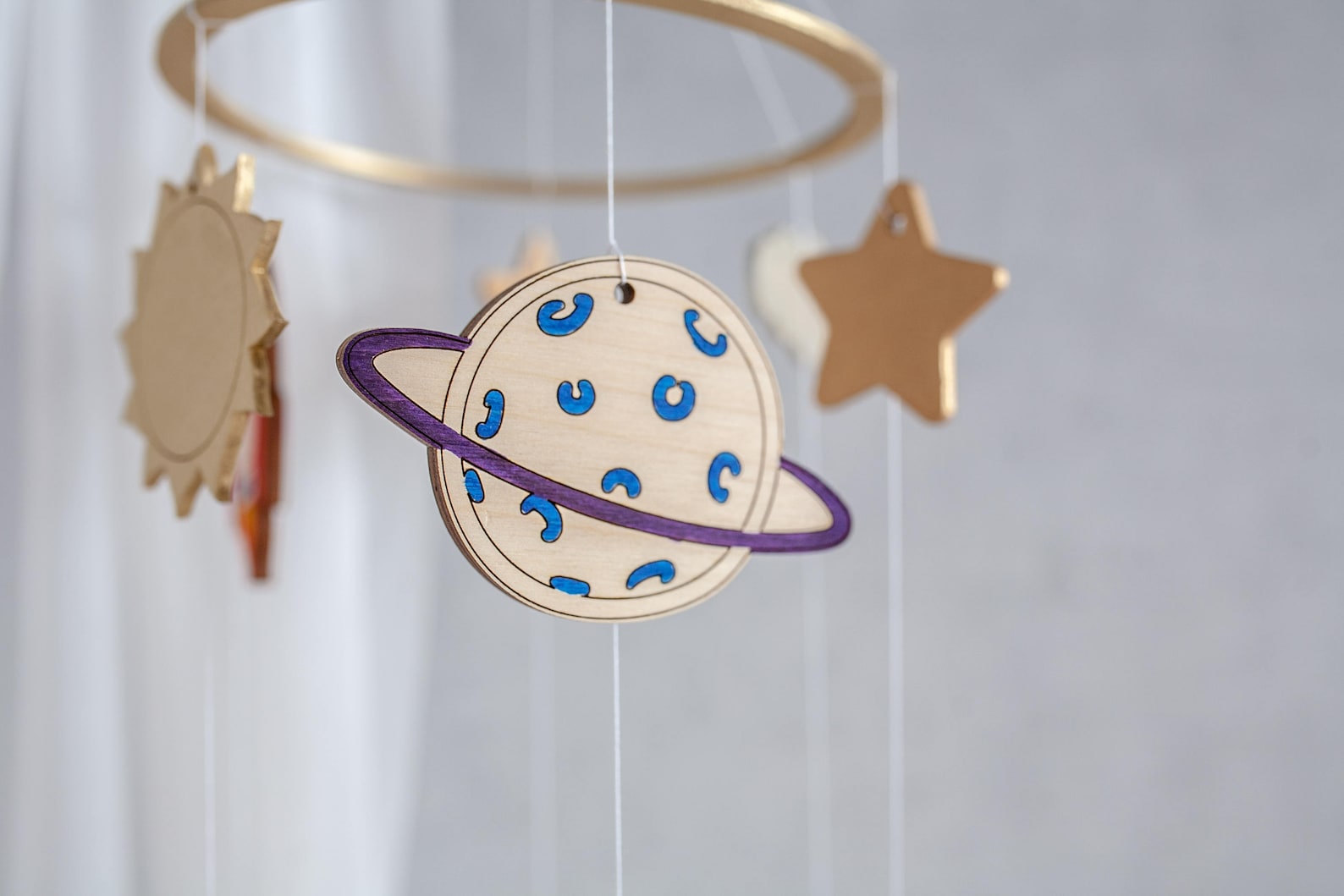 Space Baby Mobile Celestial Planets Mobile Baby Mobile - Etsy