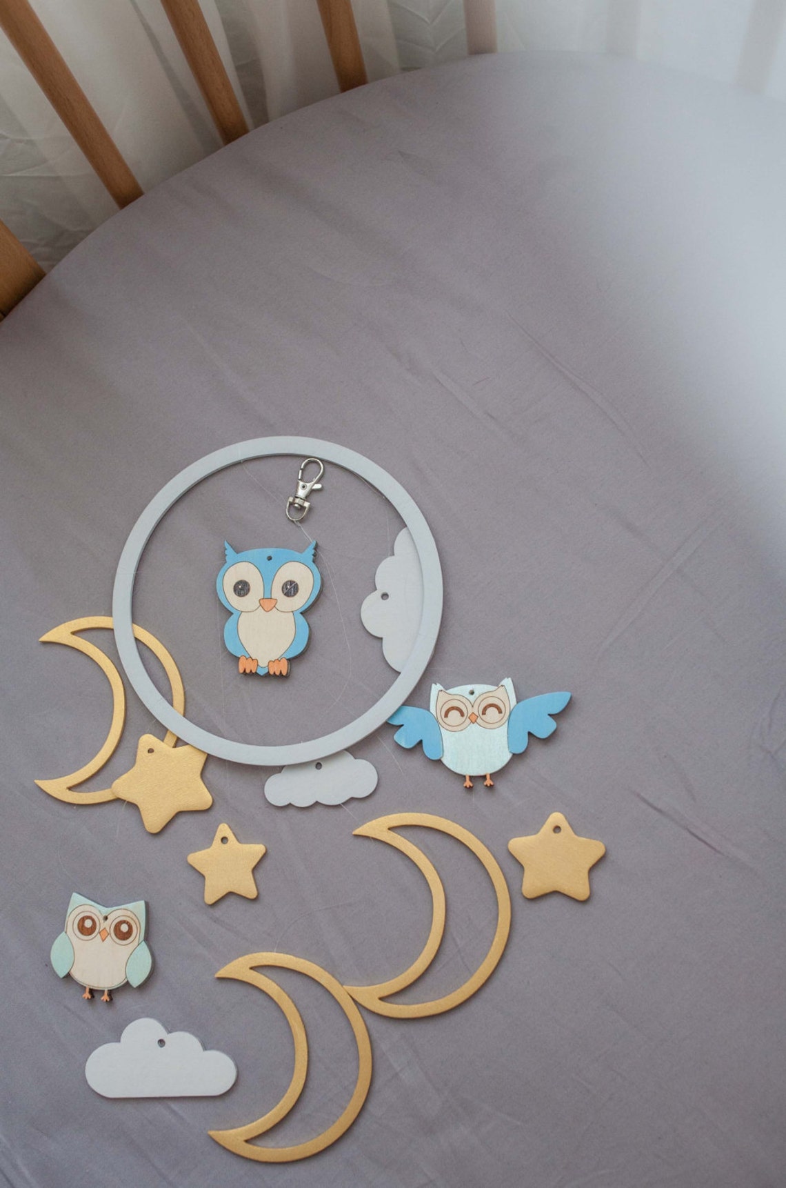 Baby Owl Mobile Baby Mobile Birds Owl Mobile Nursery Owl | Etsy