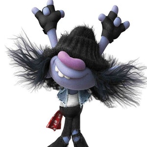 Riff Rock/rocker Trolls 2 Halloween Costume for Kids, Adults, Men, Boys ...