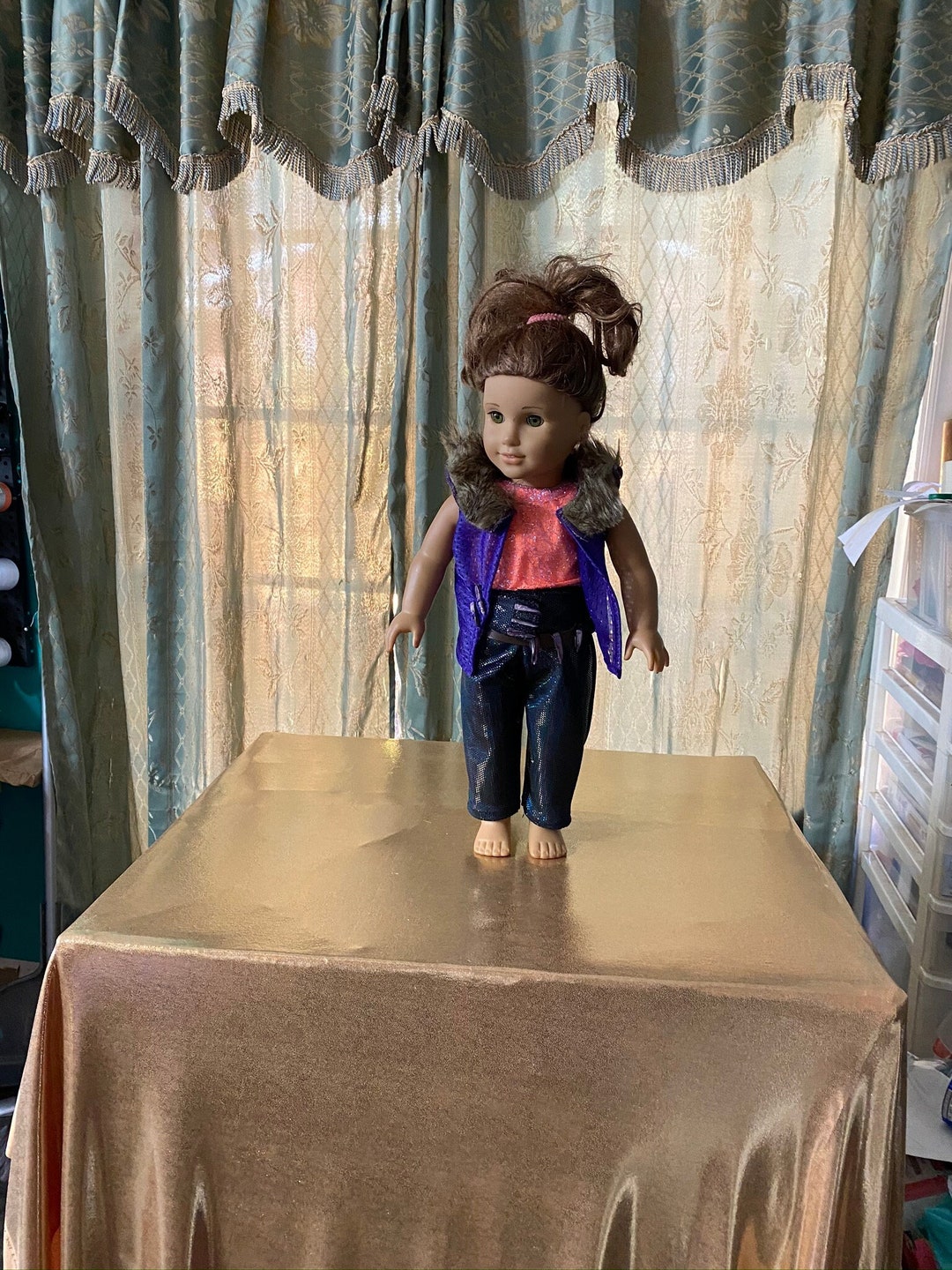 Zombies Willa Werewolf Wolf 18 Inch 18" Doll Costume Outfit Dress Skirt ...