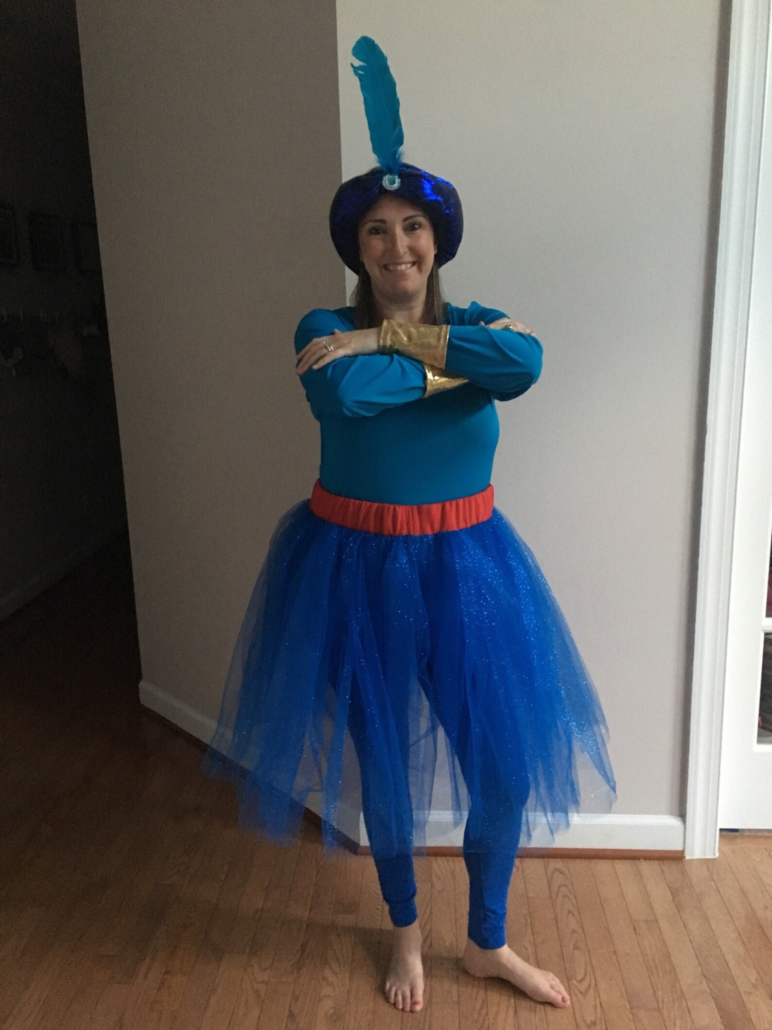 Disney Princess Marathon Jasmine Running Costume Outfit Skirt | Etsy