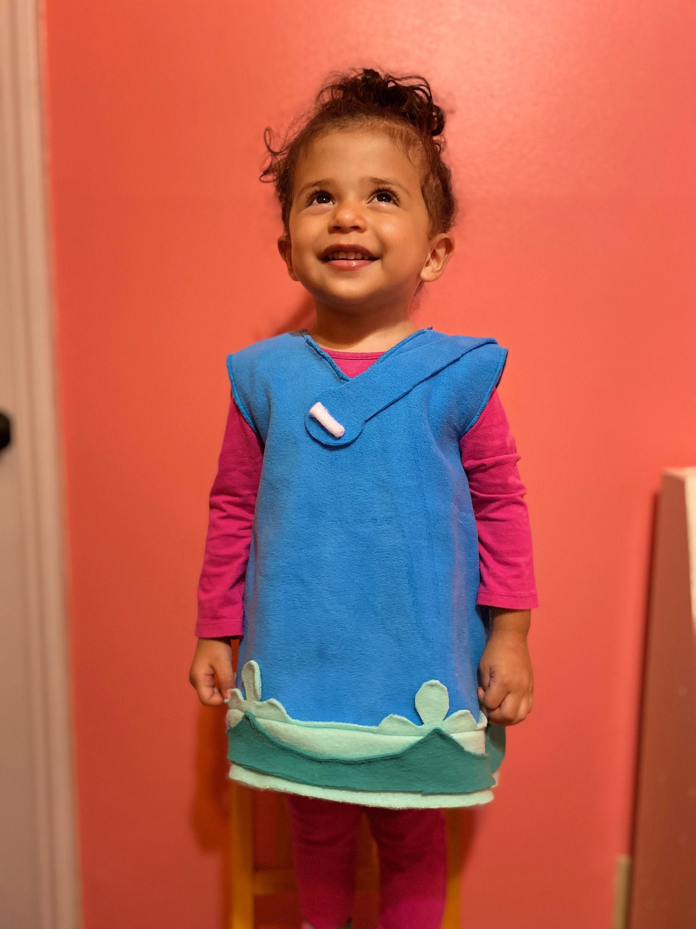 Queen Poppy Trolls 2 World Tour Halloween Costume Dress Birthday Party ...