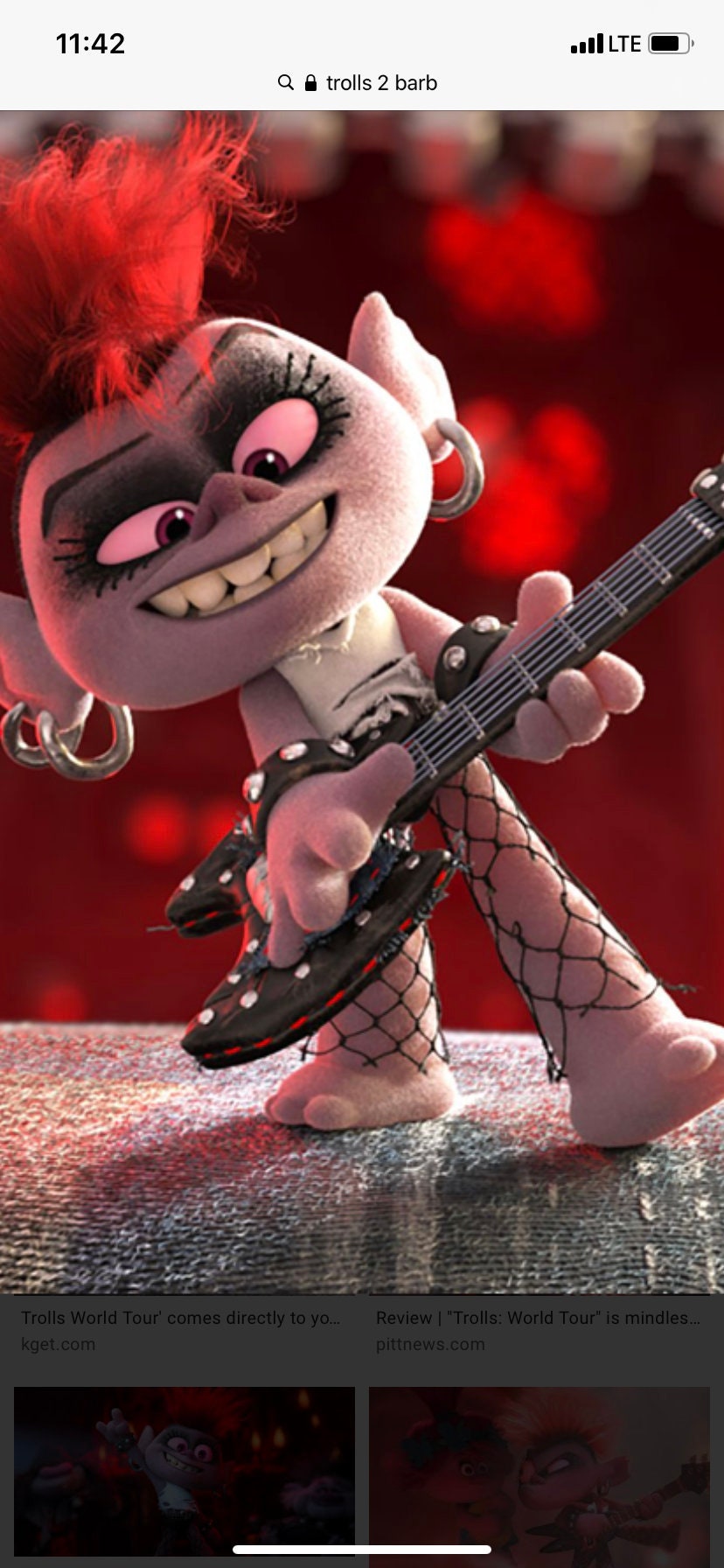 Queen Barb Rock/rocker Trolls 2 Halloween Costume for Kids, Adults ...