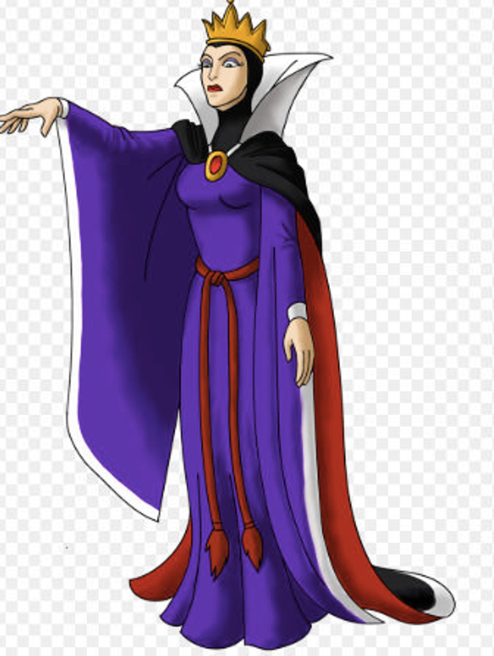 Aangepaste Boze Koningin Sneeuwwitje Kostuum of Jurk voor - Etsy België