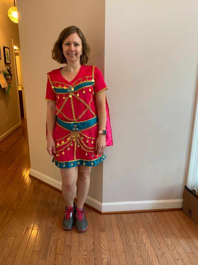 Disney Princess Marathon Jasmine Running Costume Outfit Skirt - Etsy