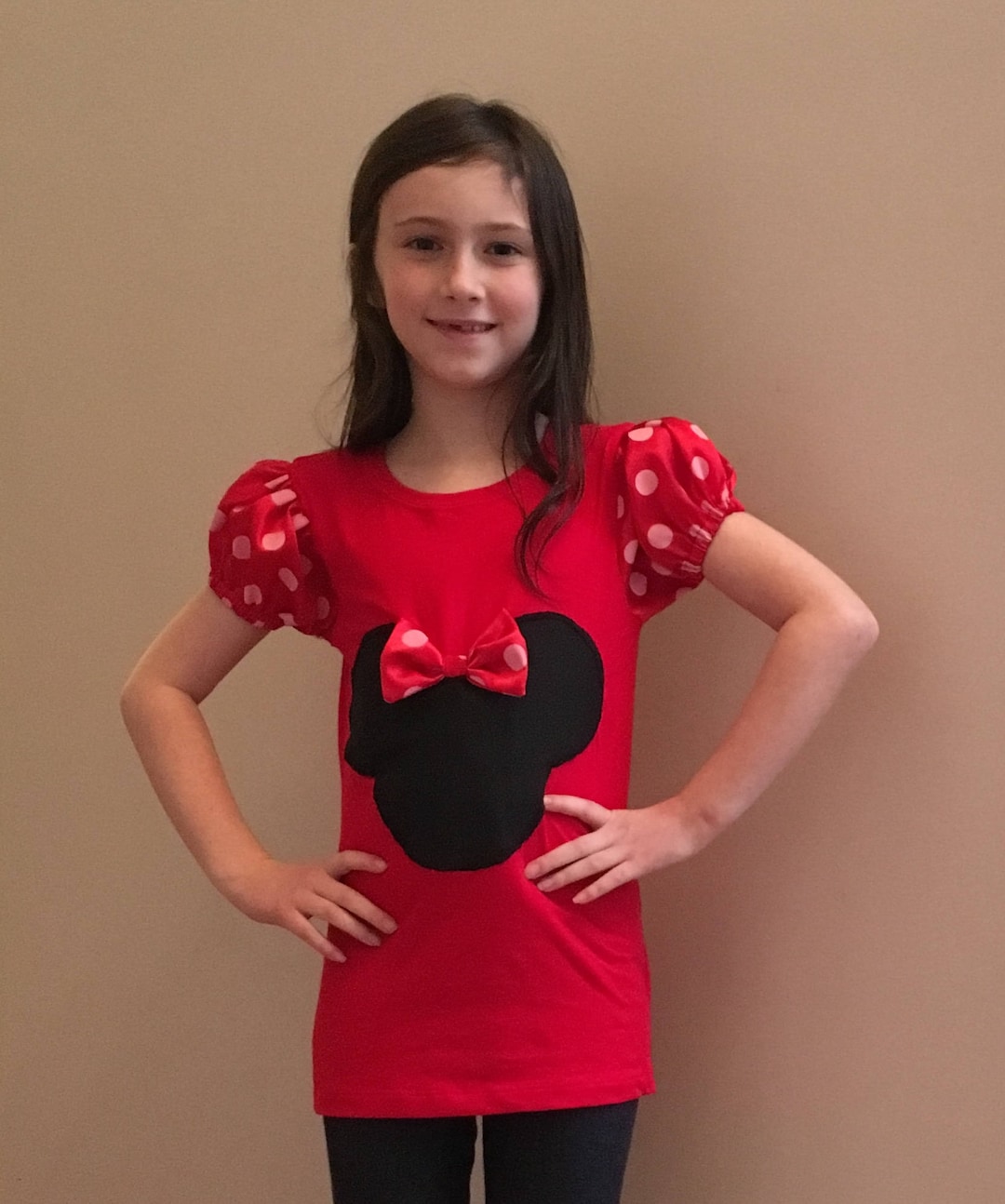 Minnie Mouse Girls Tee Shirt or Women's Flowy T-shirt to Match Our ...