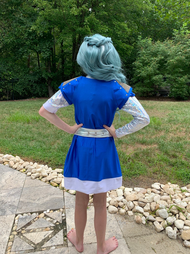 Disney Zombies 3 Movie Alien Addison Halloween Costume Dress for Adult ...