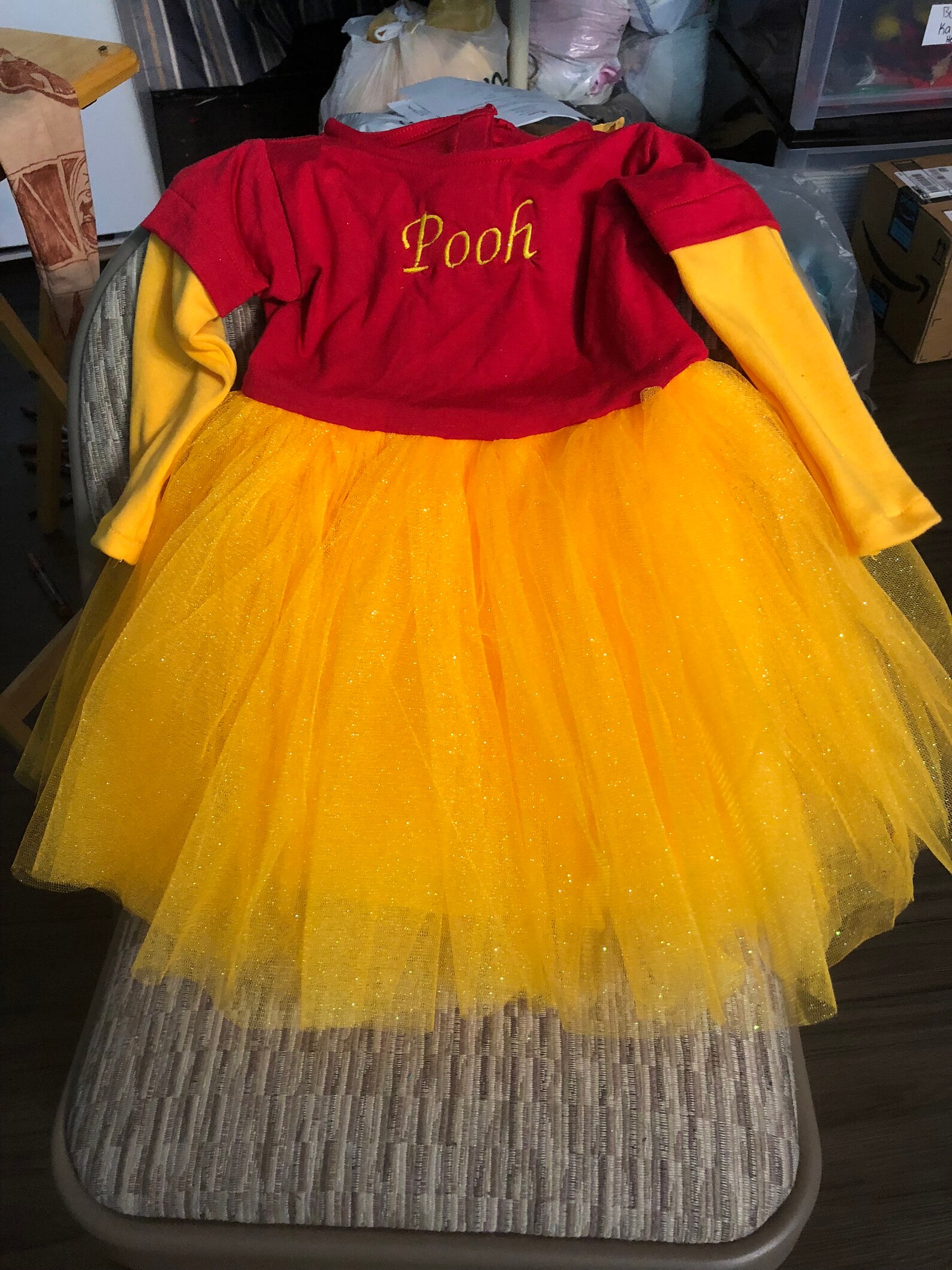 Winnie the Pooh Bear Costume With or Without a Skirt or Birthday Baby ...