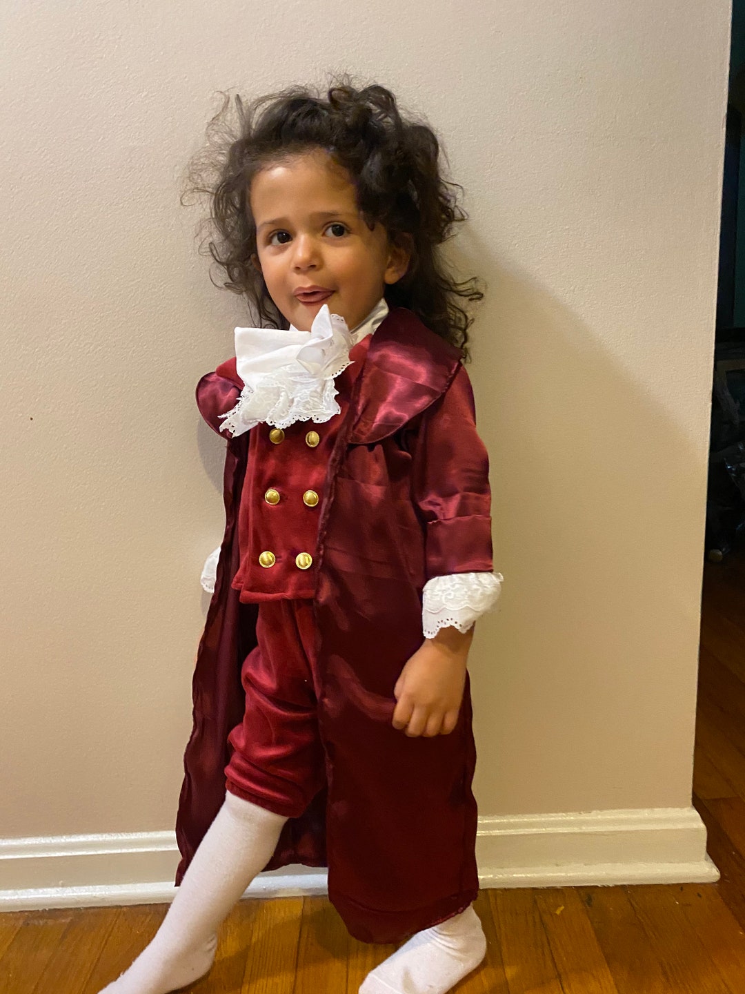 Hamilton Thomas Jefferson Halloween Costume Colonial Jacket Vest Pants ...