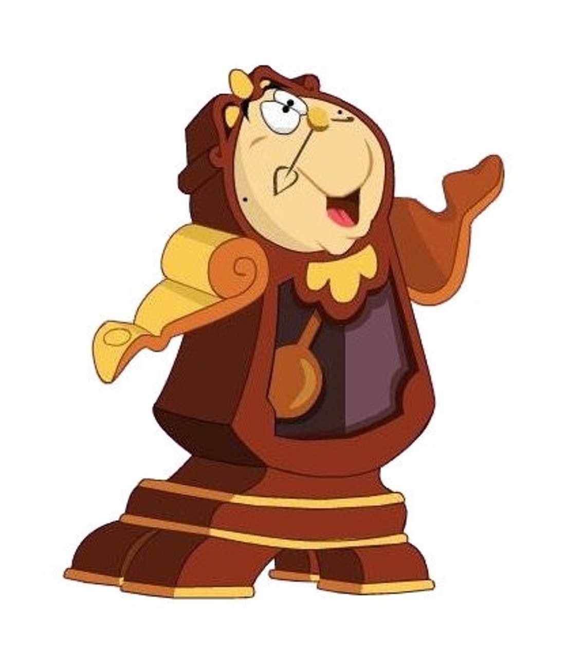 Cogsworth Clock Beauty and the Beast Belle Halloween Costume for Infant ...
