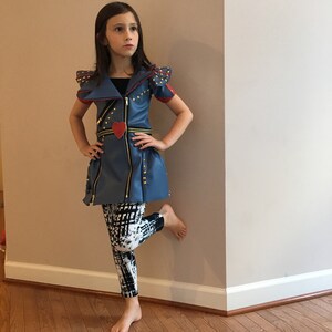 Mal Descendants 18 Inch 18" Doll Costume Outfit Dress Vest Baby Girl ...