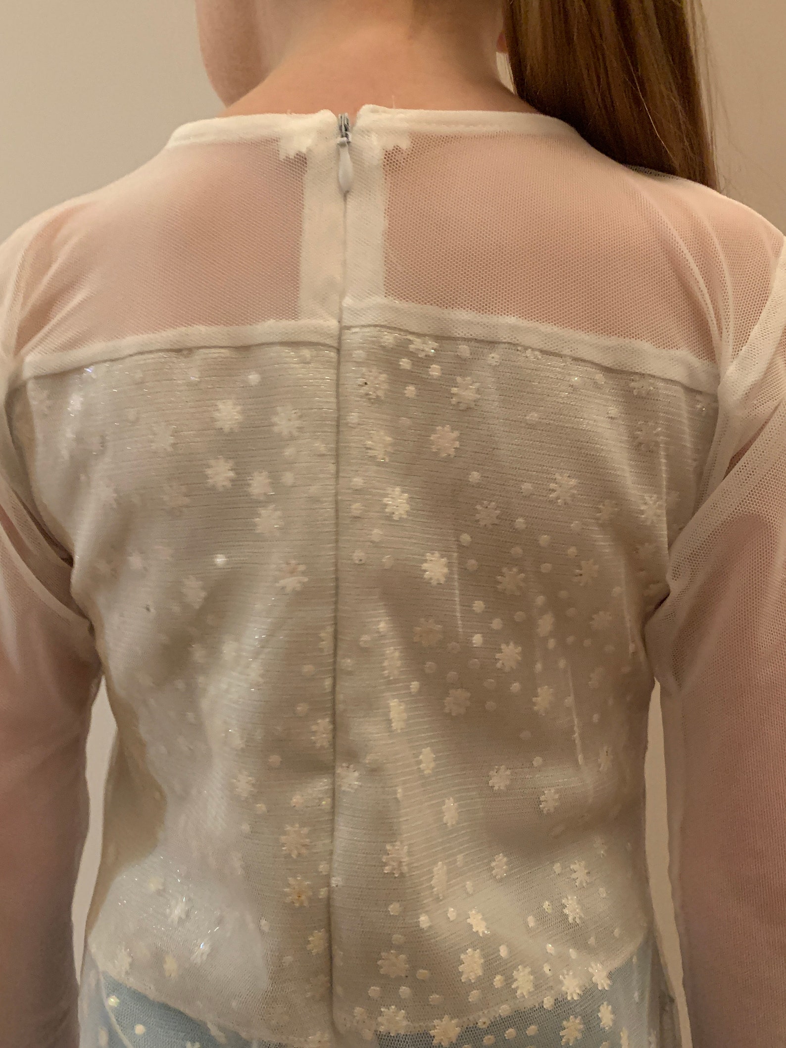 Frozen 2 Elsa White Blue Snow Queen Halloween Costume or Birthday Party ...