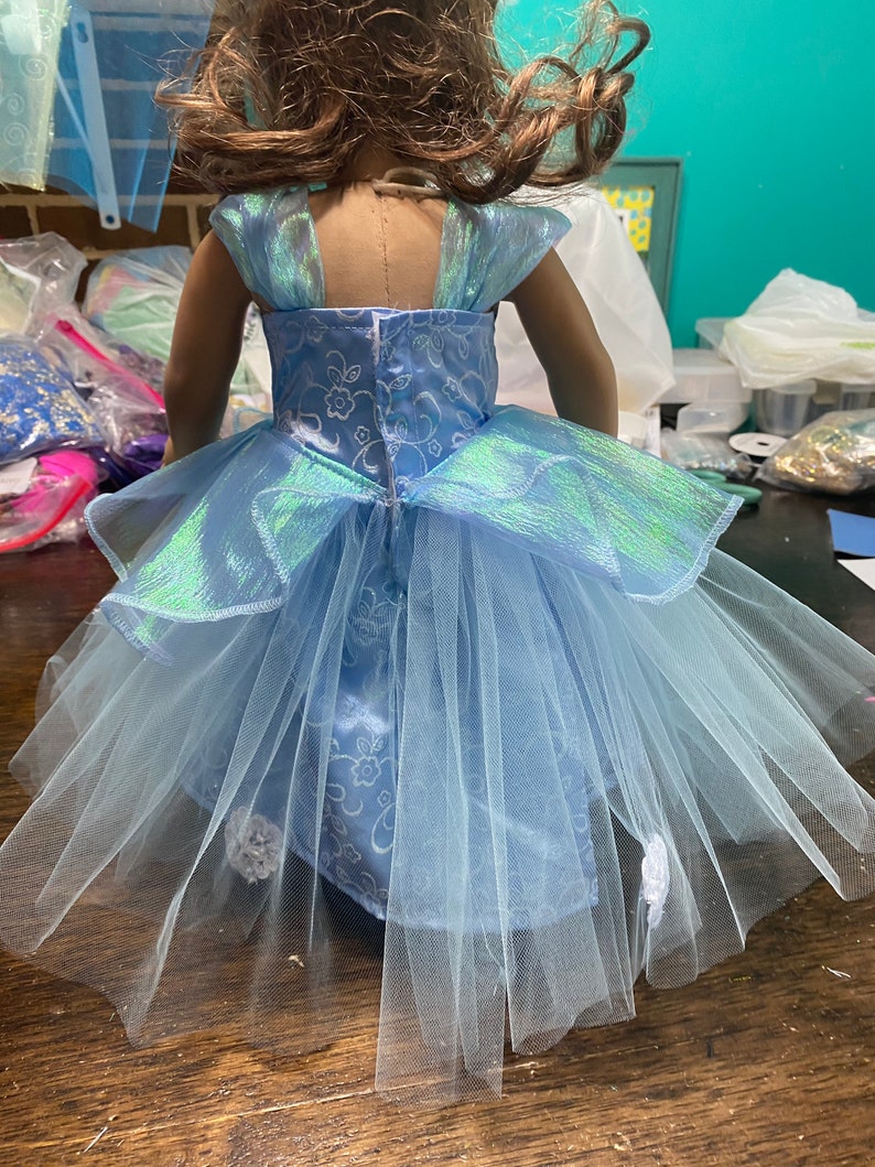 Cinderella 18 Inch 18" Doll Costume Outfit Dress Ballgown Gown Baby ...