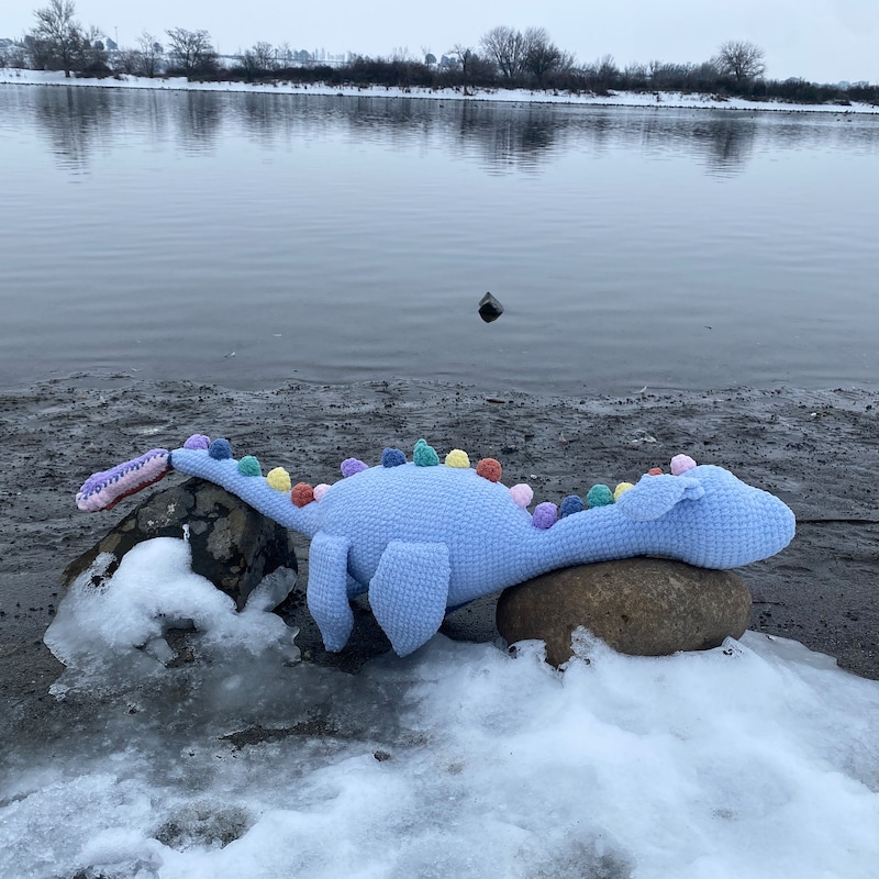 Crochet Nessie Pattern - Etsy