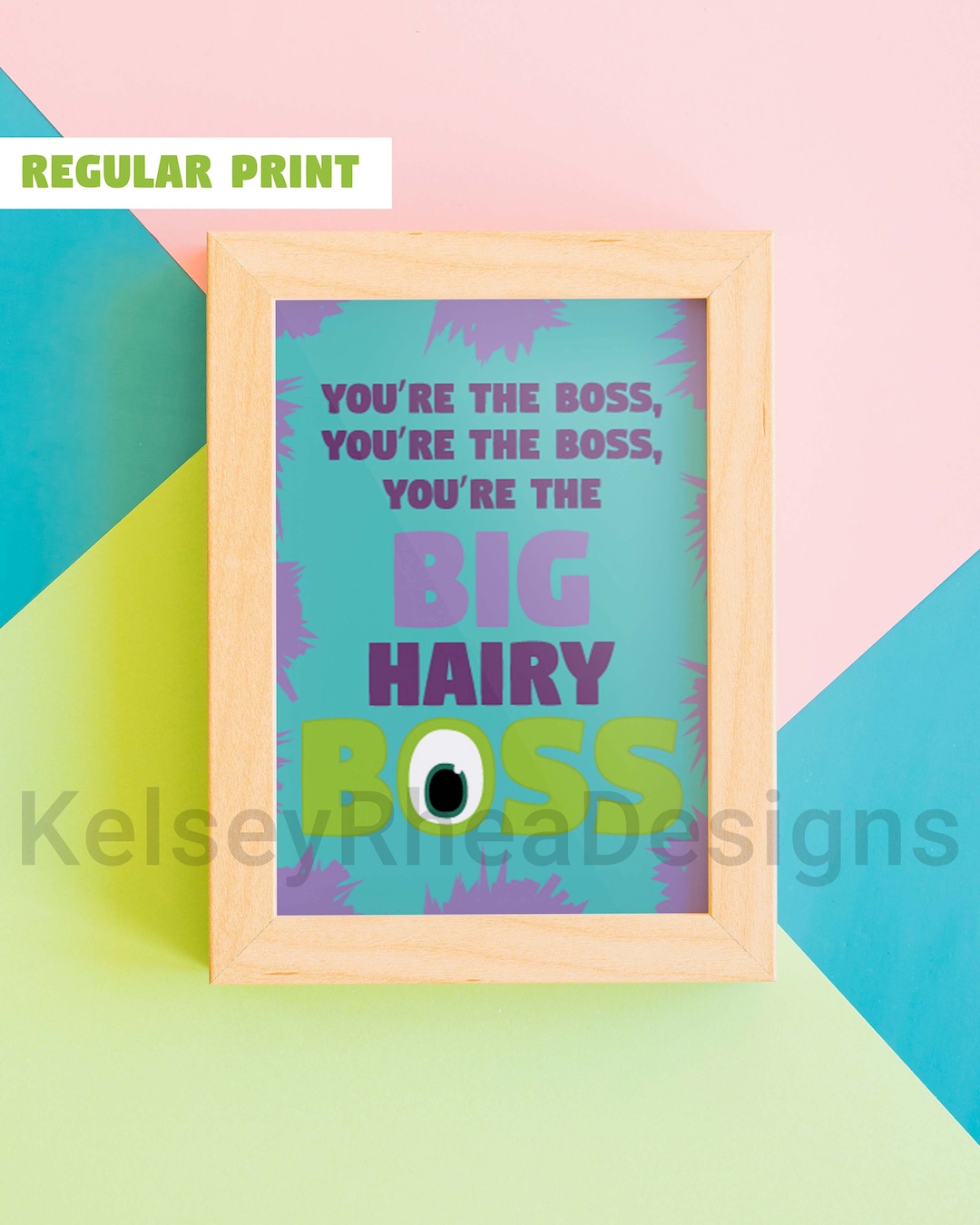 You're the Boss Printable - INSTANT DIGITAL DOWNLOAD - Inspired by ...