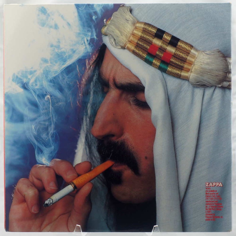 Frank Zappa - Sheik Yerbouti - SRZ-2-1501 Zappa Records - Super Clean ...